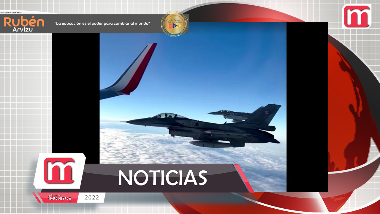 Selección De Polonia Llega A Qatar 2022 Escoltada Por Aviones F 16 Monitor Xpress